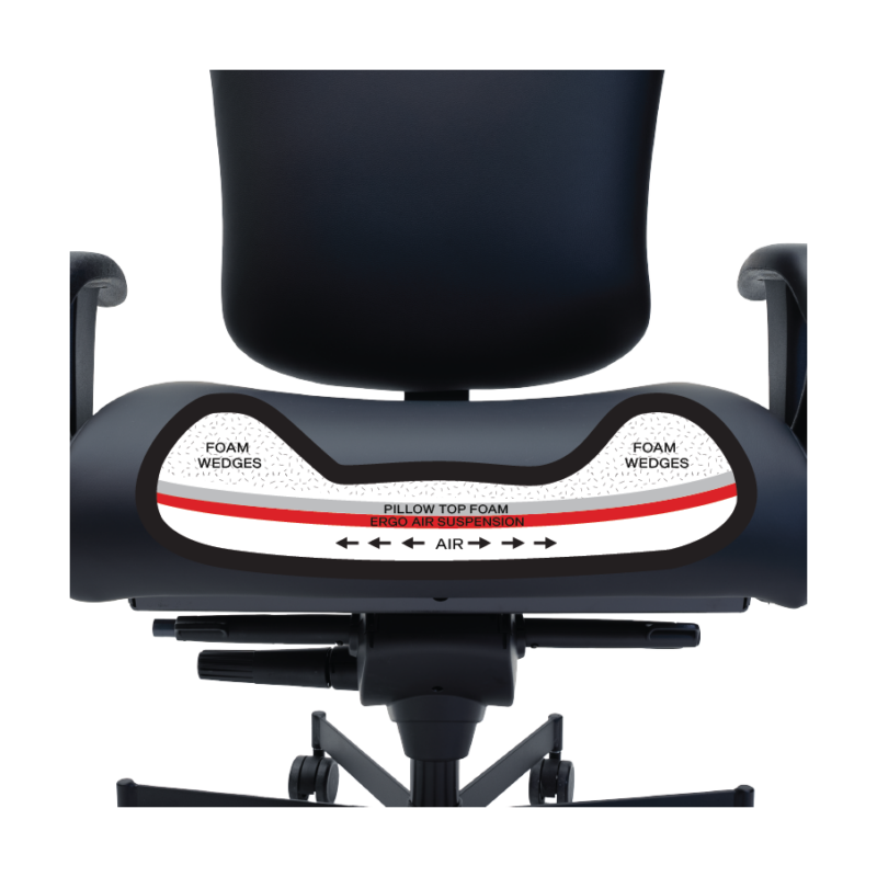 3156 Bariatric Office Chair | Concept Seating